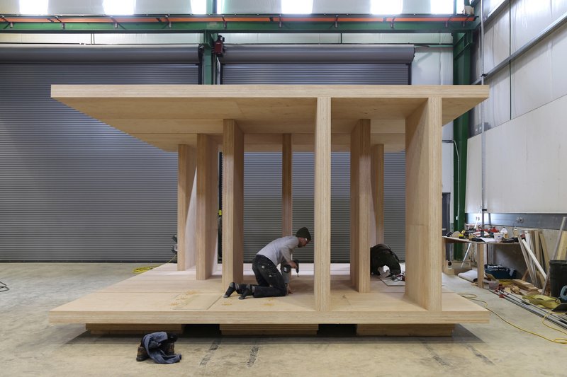 LEVER » Innovation » Mass Plywood Fabrication and Assembly