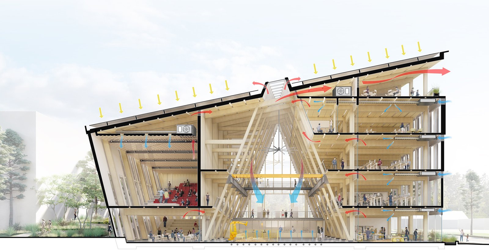 LEVER » Projects » University of Arkansas Anthony Timberlands Center