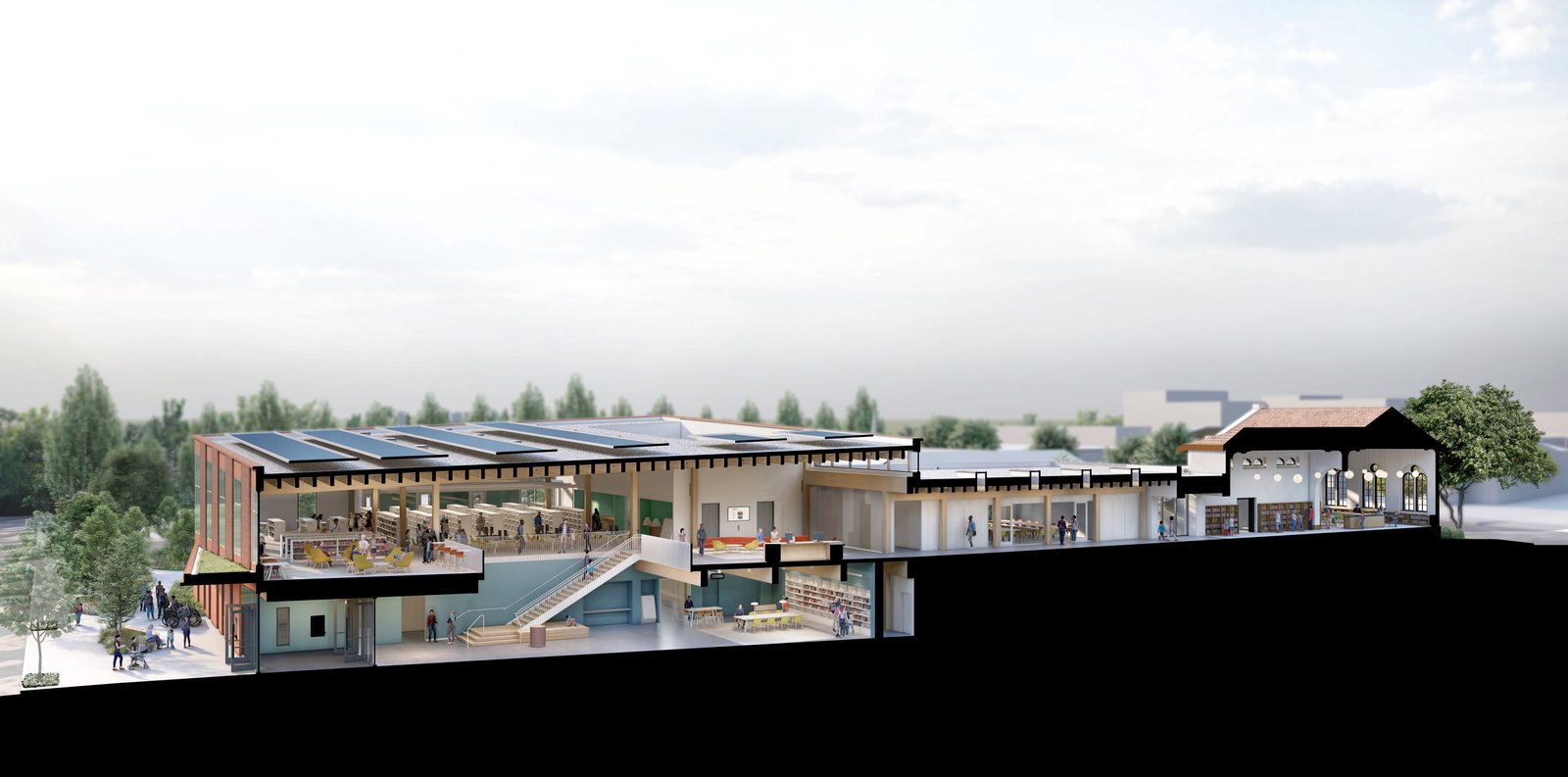 LEVER » Projects » Albina Library