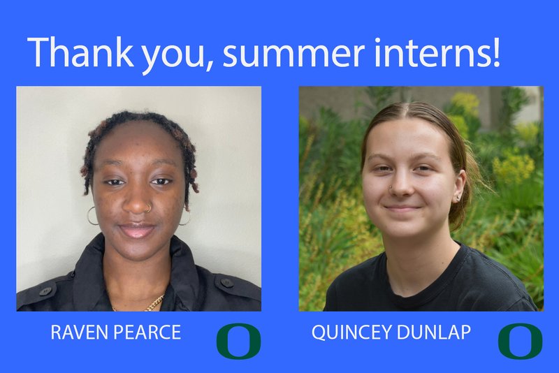 LEVER » News » Summer Intern Spotlight: Raven Pearce & Quincey Dunlap
